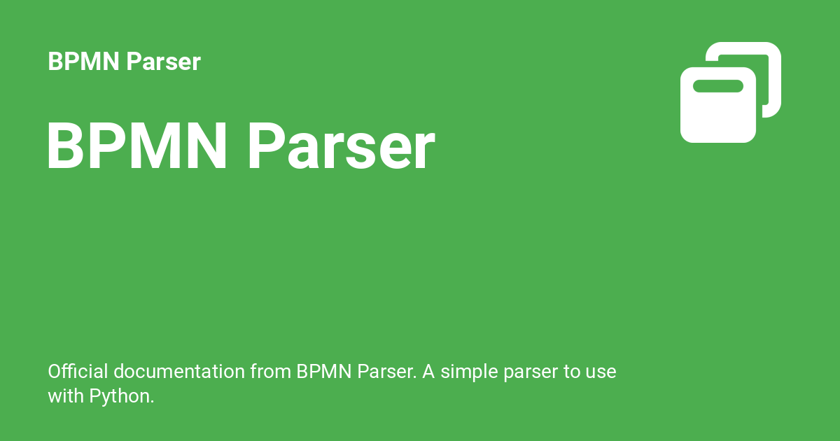 BPMN Parser - BPMN Parser